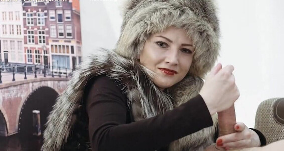 Lilushandjobs Lhhj Pov Fur Hat Handjob