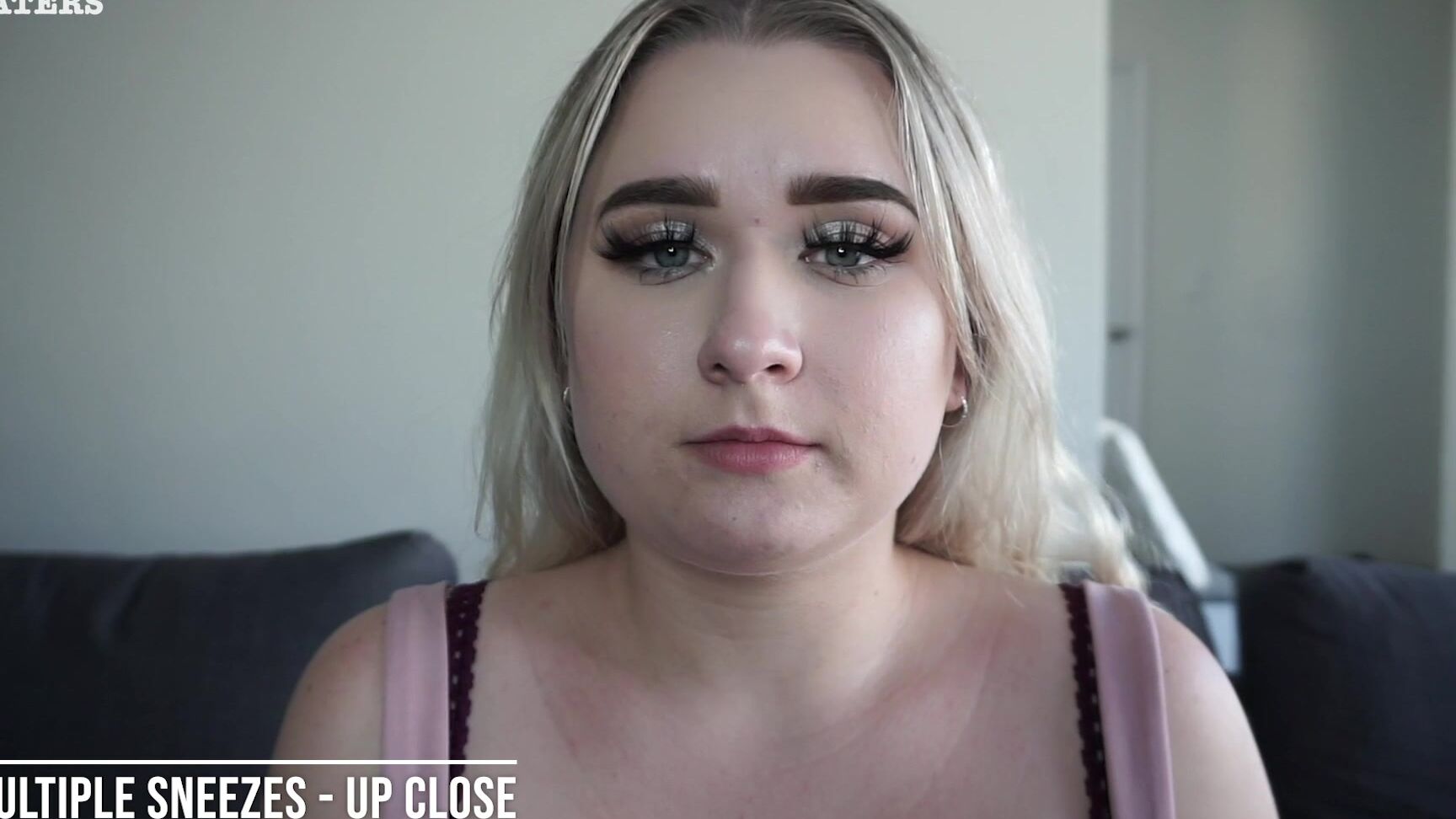 Multiple Sneezes Girl Sneezing Wet And Messy Loud Sneezes Sneeze Compilation Sneezes Big